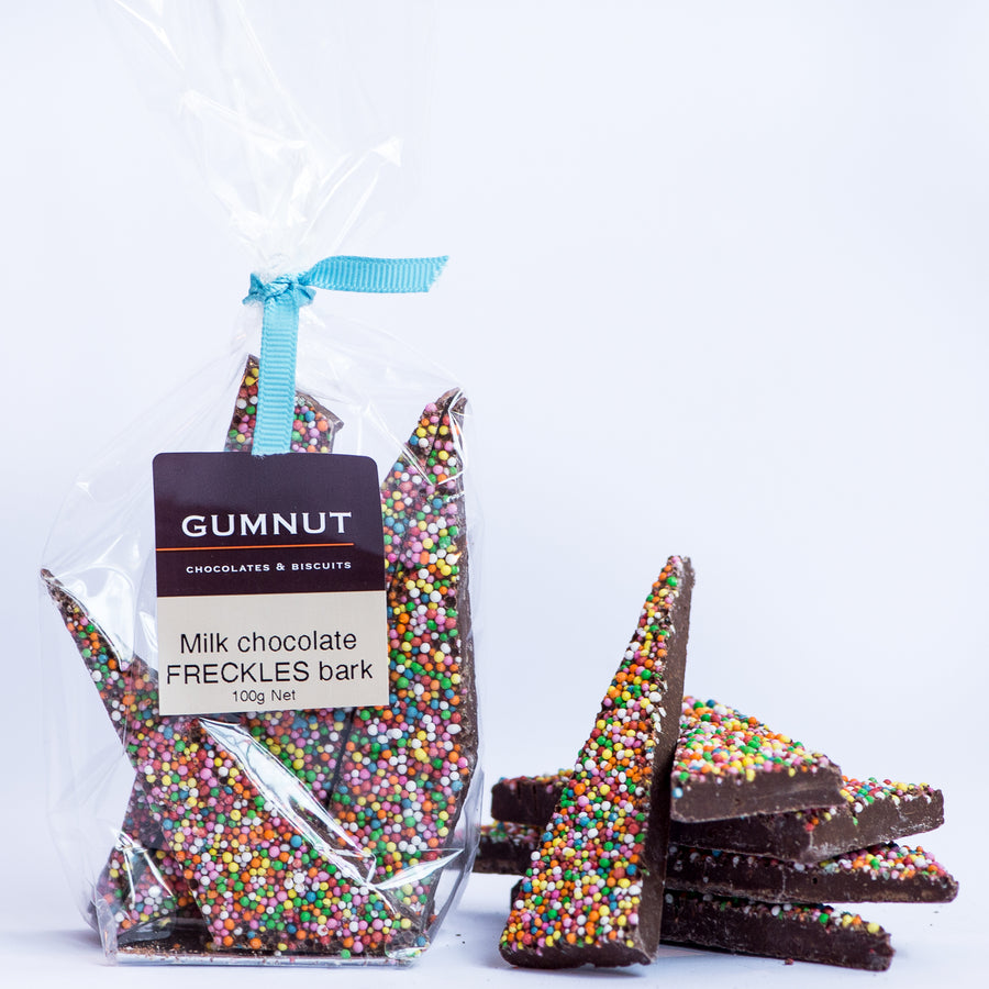 Dark Chocolate Spotty (120g pack) gluten free – Gumnut Biscuits ...